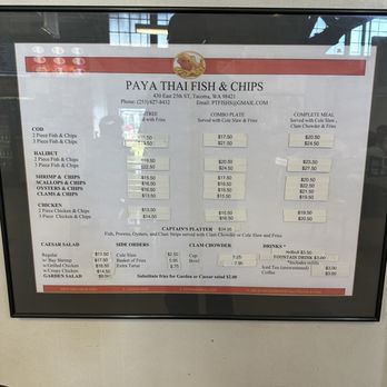 PAYA THAI FISH & CHIPS - Updated August 2024 - 175 Photos & 279 Reviews ...