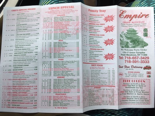 EMPIRE CHINESE RESTAURANT - Updated June 2024 - 17 Photos & 38 Reviews ...