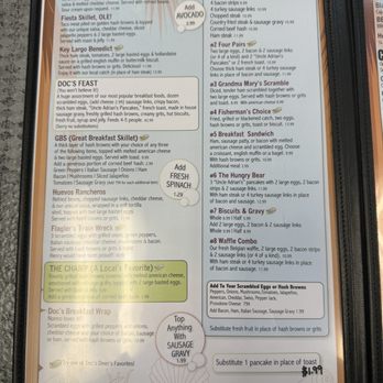 DOC’S DINER - Updated May 2025 - 447 Photos & 516 Reviews - 99696 ...