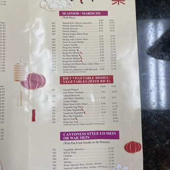 Golden kitchen menu store