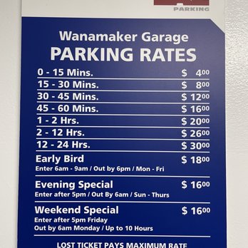 THE WANAMAKER BUILDING - LAZ PARKING - Updated December 2025 - 100 E ...