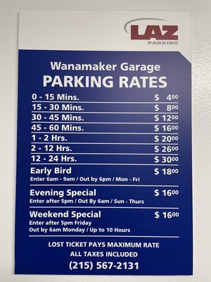 THE WANAMAKER BUILDING - LAZ PARKING - Updated December 2025 - 100 E ...