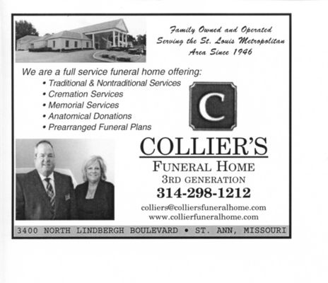 COLLIER’S FUNERAL HOME - Updated January 2026 - 3400 N Lindbergh Blvd ...