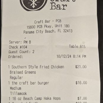 THE CRAFT BAR - PCB - Updated August 2025 - 386 Photos & 493 Reviews ...