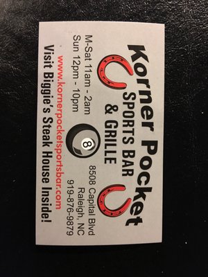 KORNER POCKET - Updated August 2025 - 24 Photos & 30 Reviews - 8508 ...