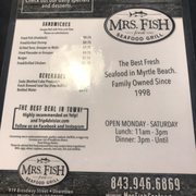 MRS FISH SEAFOOD GRILL - 273 Photos & 624 Reviews - 919 Broadway St ...