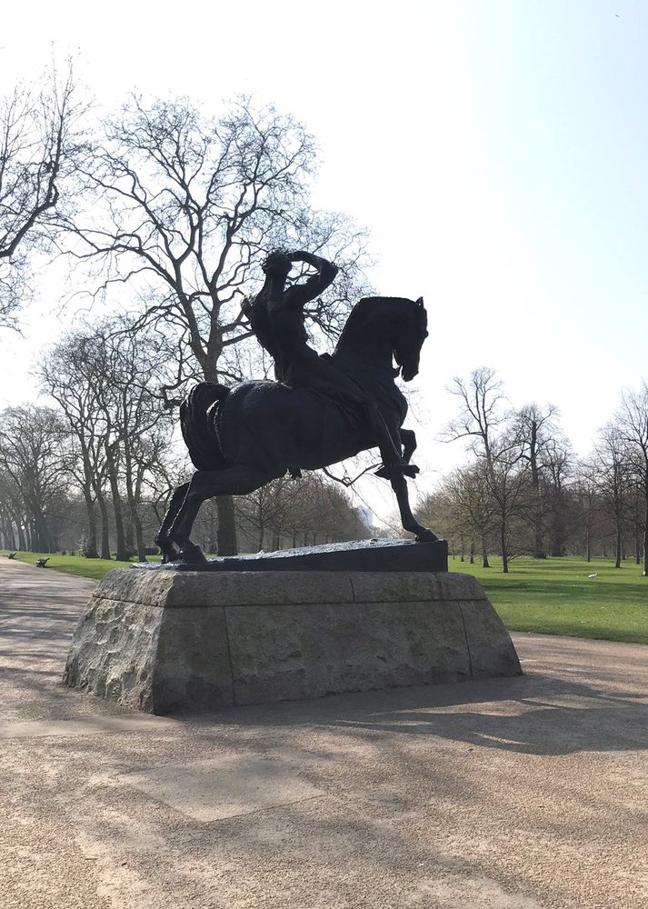 PHYSICAL ENERGY STATUE - Kensington Palace Gardens, London, United ...