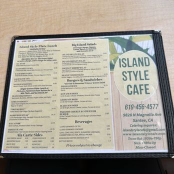 ISLAND STYLE CAFE - Updated June 2025 - 1429 Photos & 1324 Reviews ...