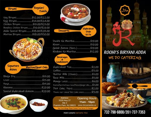ROOHI’S BIRYANI ADDA - Updated November 2025 - 40 Photos & 67 Reviews - 3029 Hwy 27, Franklin ...