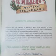 EL MILAGRO MEXICAN RESTAURANT - 74 Photos & 105 Reviews - 760 S Auburn ...