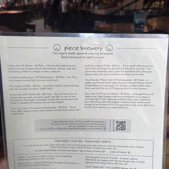 PIECE BREWERY AND PIZZERIA - Updated October 2024 - 1515 Photos & 3904 ...