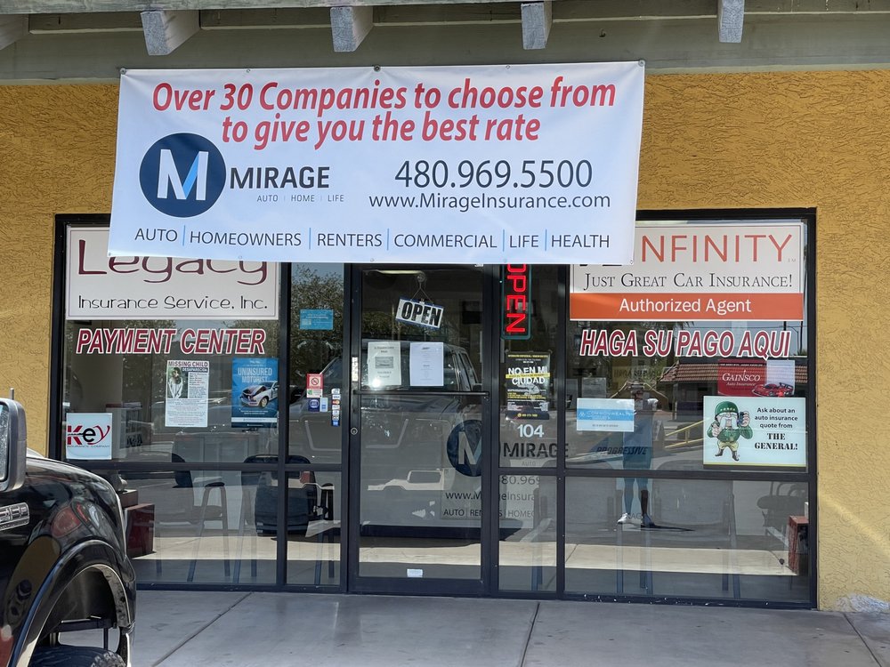 MIRAGE INSURANCE - Updated April 2025 - 540 W Broadway Rd, Mesa ...