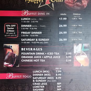 BUFFET STAR - Updated December 2025 - 790 Photos & 717 Reviews - 9980 ...