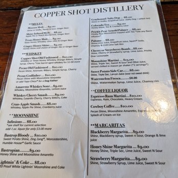 COPPER SHOT DISTILLERY - Updated June 2024 - 120 Photos & 59 Reviews ...