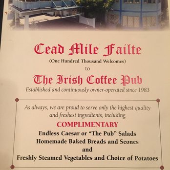 THE IRISH COFFEE PUB - Updated July 2024 - 165 Photos & 183 Reviews ...