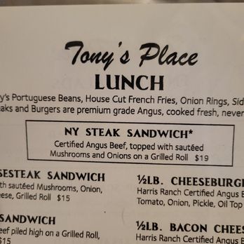TONY’S PLACE - Updated December 2025 - 95 Photos & 102 Reviews - 14157 ...