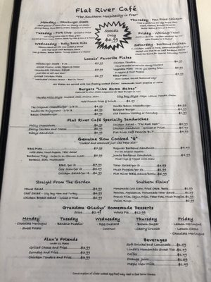 FLAT RIVER CAFE - Updated October 2025 - 27 Reviews - 9580 Hurdle Mills ...