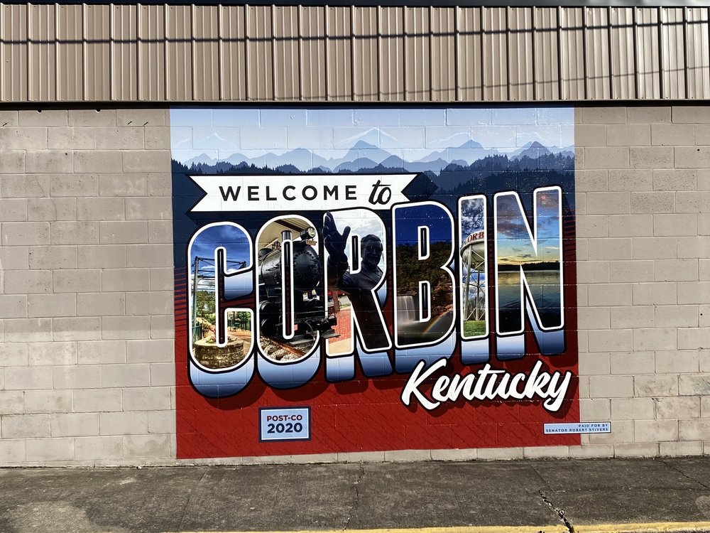 WELCOME TO CORBIN MURAL - Updated April 2024 - 11 Photos - S Main St ...