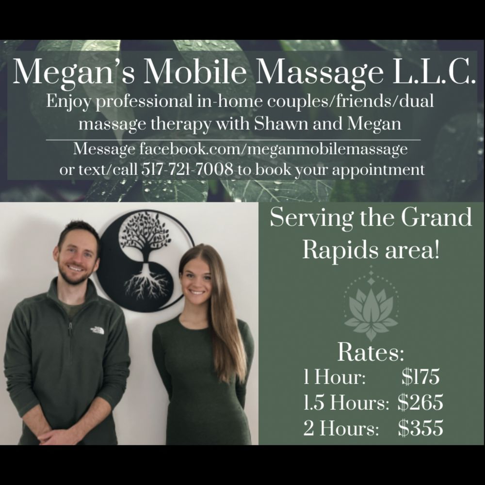 MEGAN’S MOBILE MASSAGE L.L.C. - Updated December 2025 - Grand Rapids ...