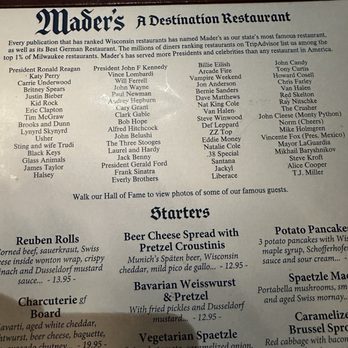 MADER’S - Updated December 2024 - 1040 Photos & 733 Reviews - 1041 N ...