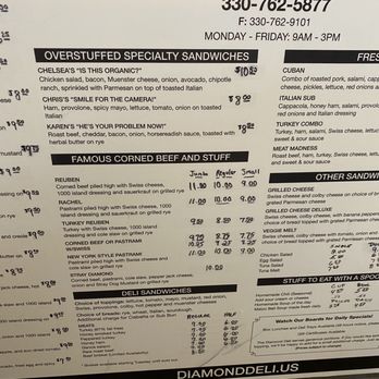 DIAMOND DELI - Updated October 2024 - 142 Photos & 294 Reviews - 378 S ...