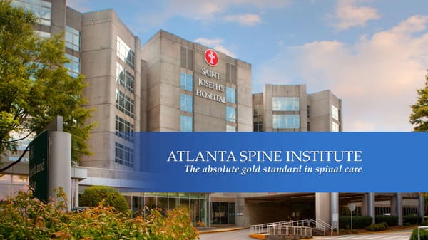ATLANTA SPINE INSTITUTE - Updated June 2026 - 5667 Peachtree Dunwoody ...