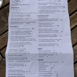 GARDEN CAFE AT WOODSTOCK - 356 Photos & 407 Reviews - Vegetarian - 6 ...