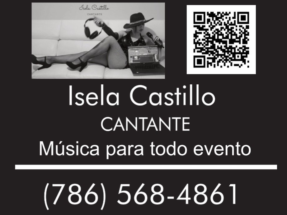 ISELA CASTILLO CANTANTE - Updated December 2024 - Miami, Florida ...