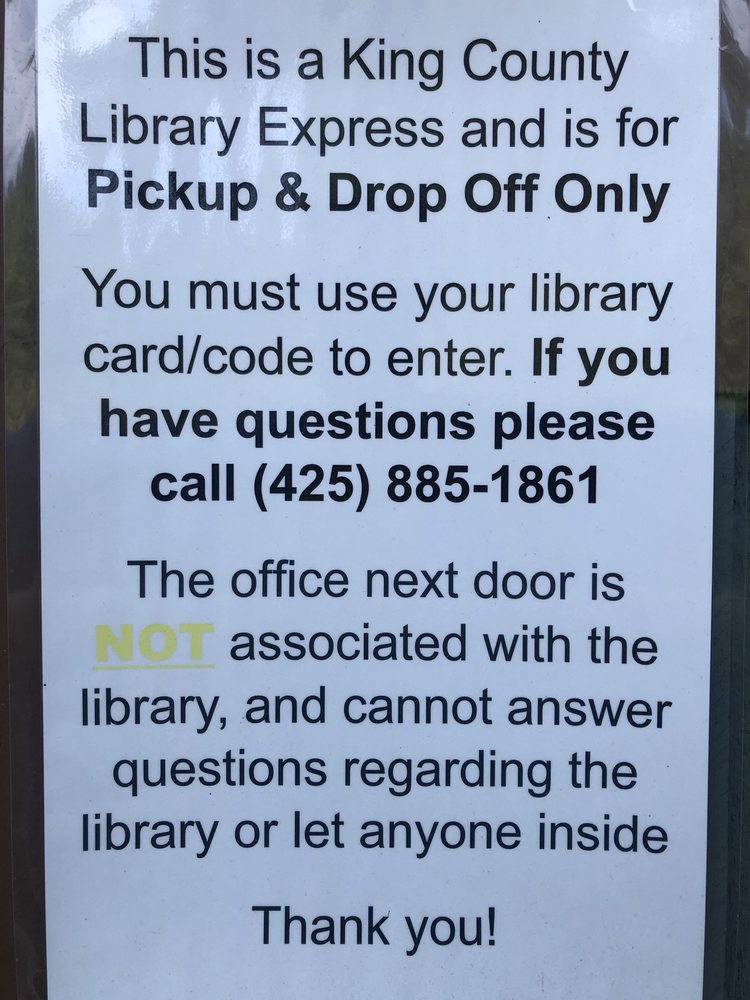 REDMOND RIDGE LIBRARY EXPRESS - Updated August 2025 - 10735 Cedar Park ...