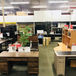 Office furniture salvage store