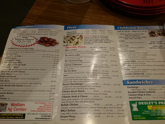CLUBHOUSE PIZZA - Updated May 2026 - 219 N Main, Continental, Ohio ...