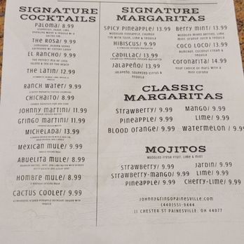 JOHNNY GRINGO - Updated January 2026 - 18 Photos - 11 Chester St ...