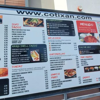 COTIXAN MEXICAN FOOD - Updated May 2024 - 753 Photos & 957 Reviews ...