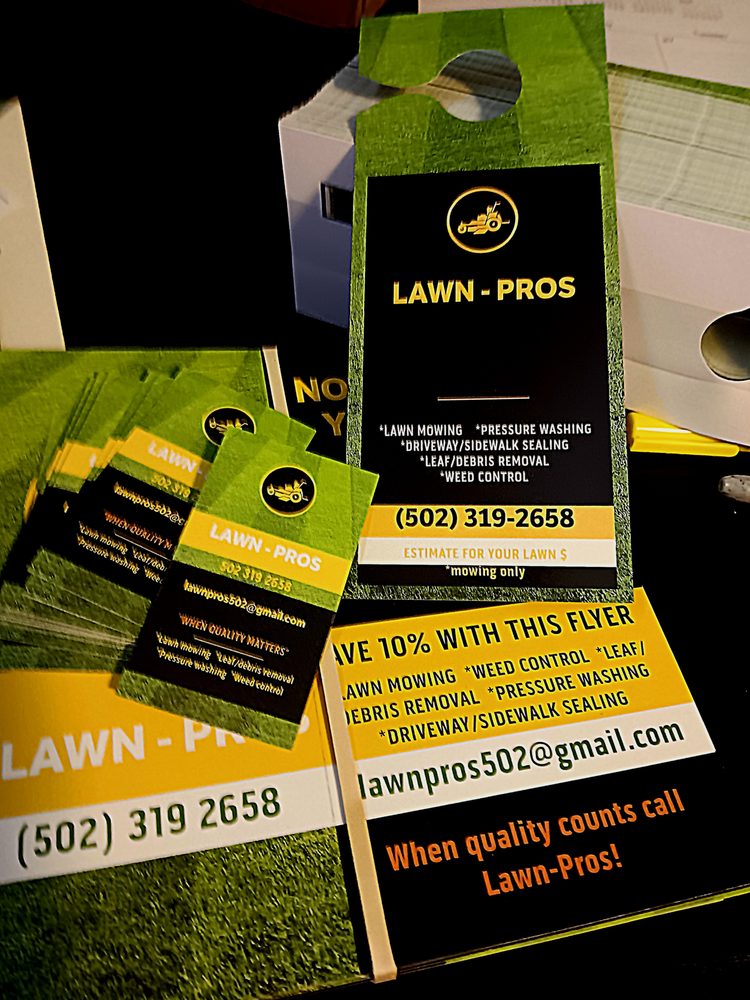 LAWN-PROS - Updated October 2024 - Lawrenceburg, Kentucky - Lawn Services - Phone Number - Yelp