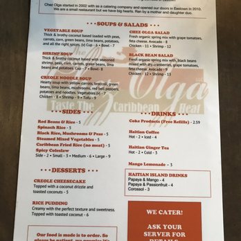 Chez Olga - Takeout & Delivery - 133 Photos & 162 Reviews - Caribbean ...