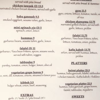 BEIRUT BITES - Updated September 2025 - 50 Photos & 57 Reviews - 100 ...