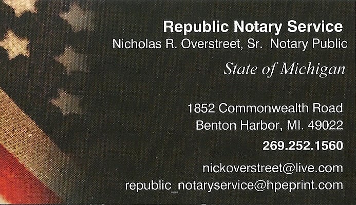 REPUBLIC NOTARY SERVICE - Updated July 2025 - 1852 Commonwealth Rd ...