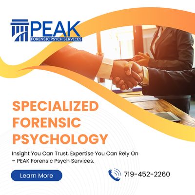 PEAK FORENSIC PSYCH SERVICES - Updated December 2025 - Request ...