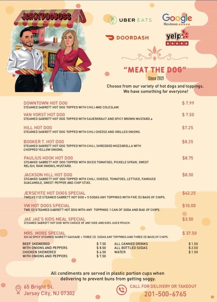 JC HOT DOG BOSS - Updated January 2026 - 65 Bright St, Jersey City, New ...
