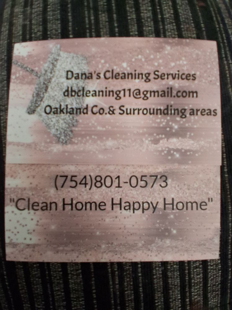 DANA’S CLEANING SERVICES - Updated July 2025 - Request a Quote - 27 Village Cir, Rochester Hills ...
