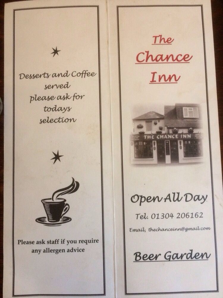 THE CHANCE INN - Dover Road, Dover, Kent, United Kingdom - Pubs - Phone ...