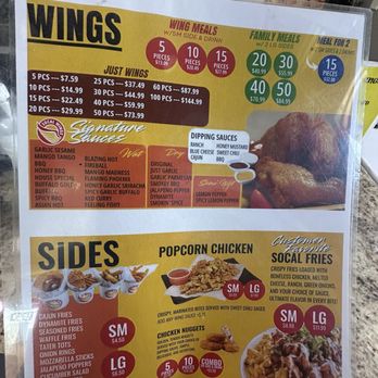 SOCAL WINGS - Updated December 2025 - 1132 Photos & 878 Reviews - 14502 ...