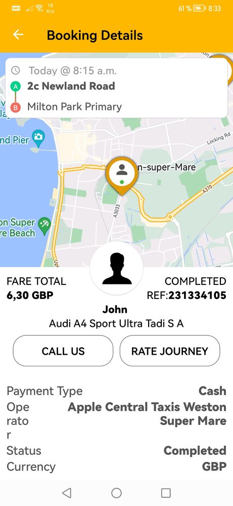 APPLE CENTRAL TAXIS - Updated April 2025 - 1 The Centre, Weston-super ...