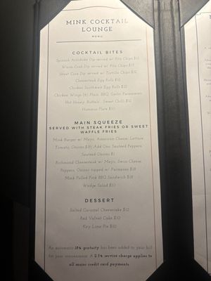 MINK COCKTAIL LOUNGE - Updated August 2025 - 15 Photos & 13 Reviews ...