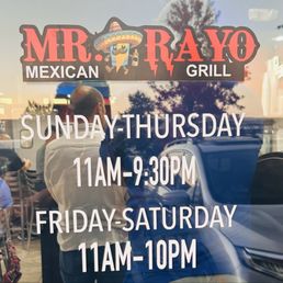 MR RAYO MEXICAN GRILL - Updated July 2025 - 51 Photos & 40 Reviews ...