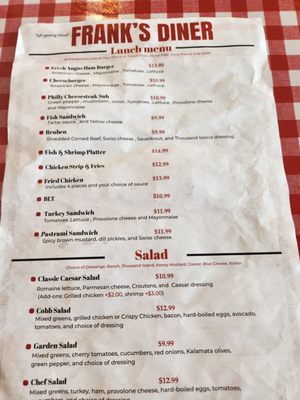 FRANK’S DINER - Updated December 2025 - 12 Photos & 19 Reviews - 200 ...