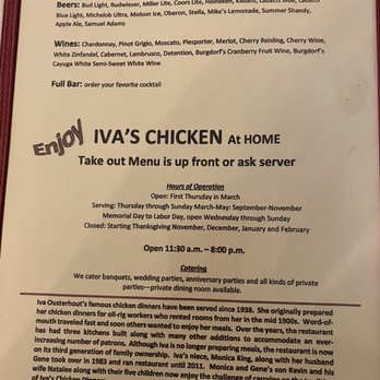 IVA’S CHICKEN DINNERS - Updated July 2025 - 74 Photos & 110 Reviews ...