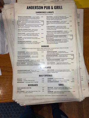 ANDERSON PUB AND GRILL - Updated November 2025 - 102 Photos & 160 ...