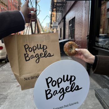 POPUP BAGELS - Updated August 2025 - 840 Photos & 525 Reviews - 177 Thompson St, New York, New ...