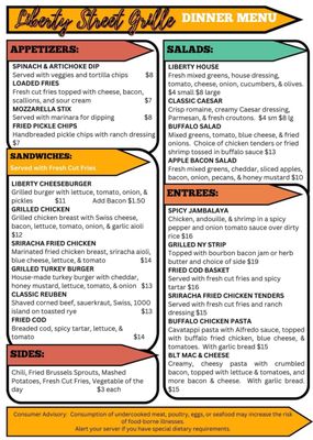 LIBERTY STREET GRILLE - Updated November 2025 - 215 Liberty St ...